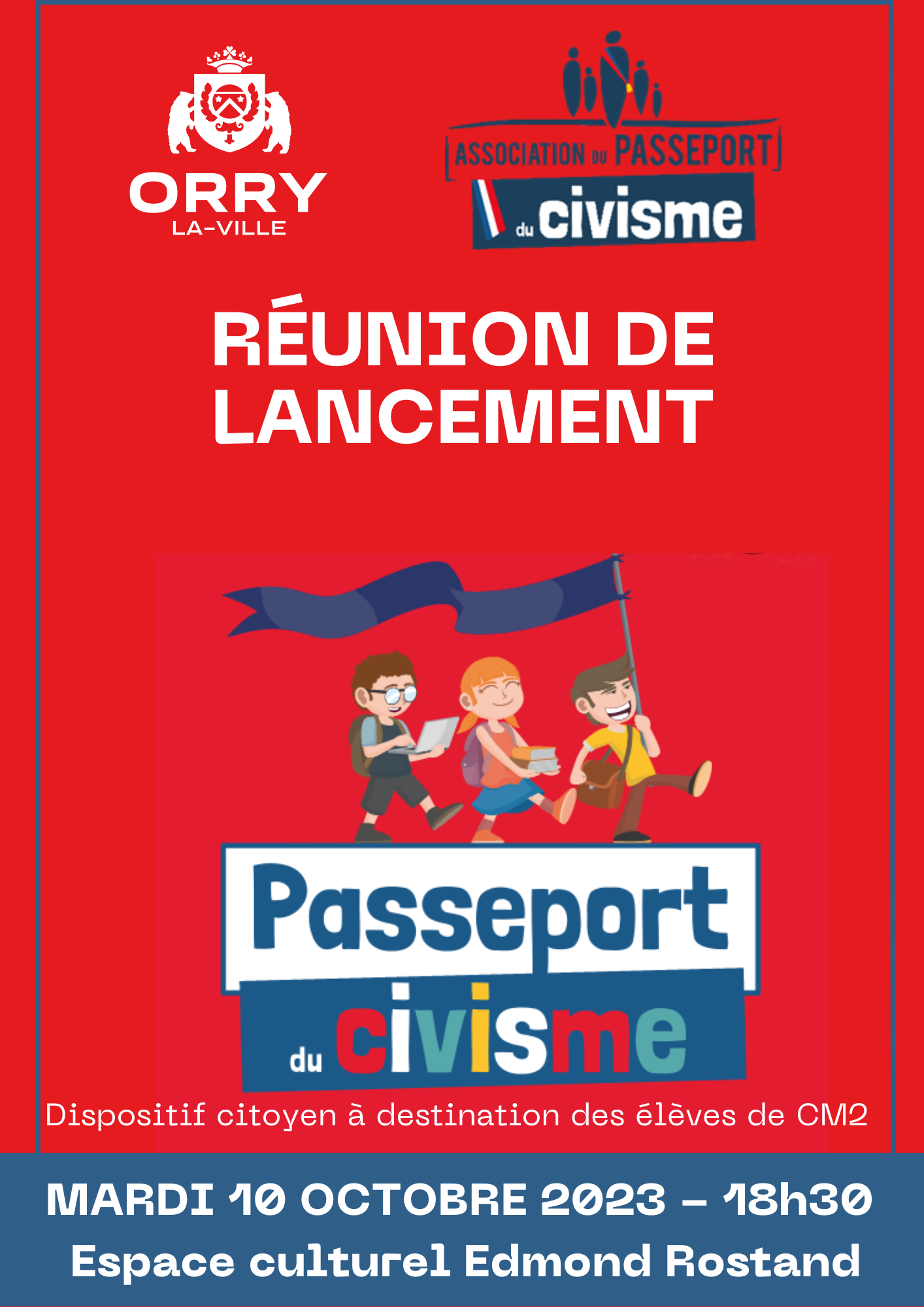 Le passeport du civisme remis aux élèves de CM2 - Orry-la-Ville